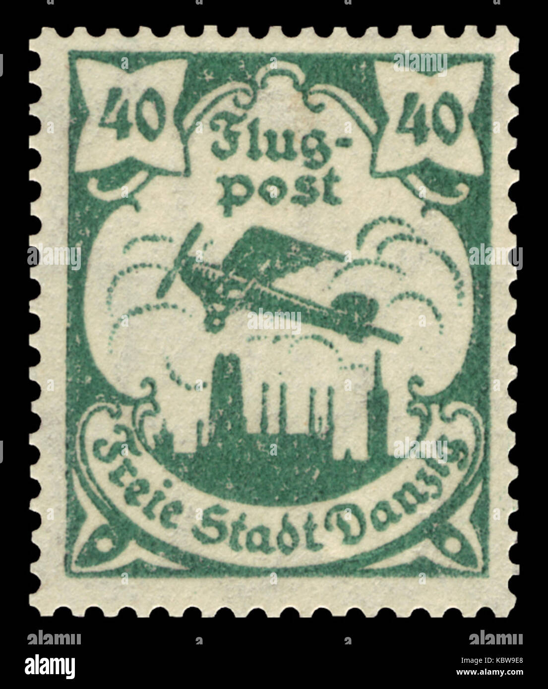 Danzig stamp hi-res stock photography and images - Alamy