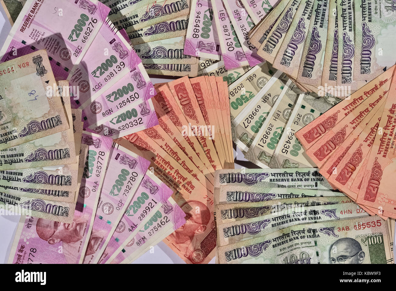 Indian money as a background Stock Photo - Alamy