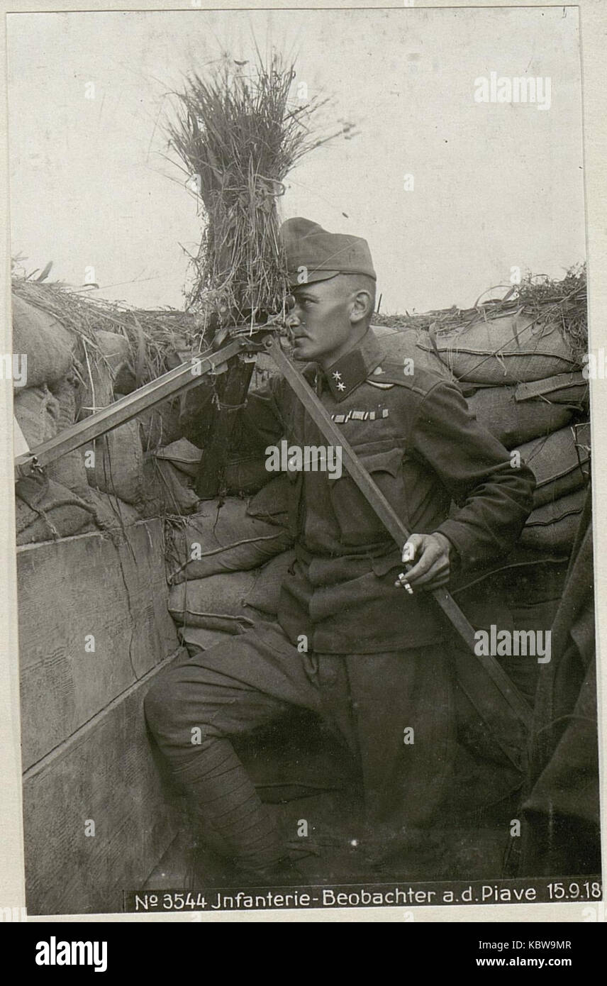 Infanterie Beobachter am Piave (BildID 15624226 Stock Photo - Alamy