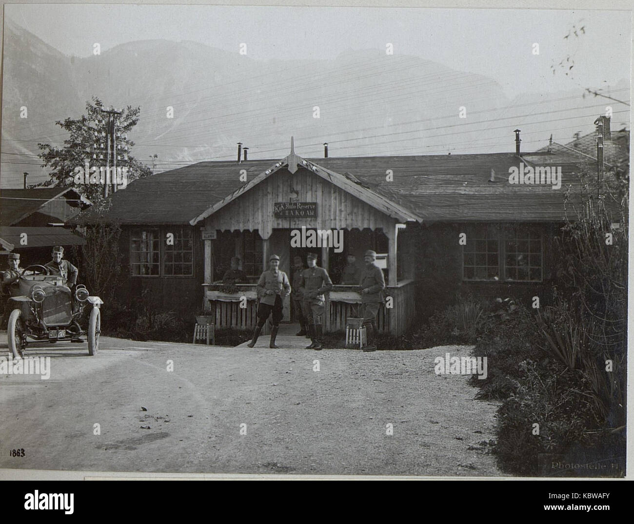 Levico. Auto Reserve. Kanzlei. (BildID 15648541 Stock Photo - Alamy