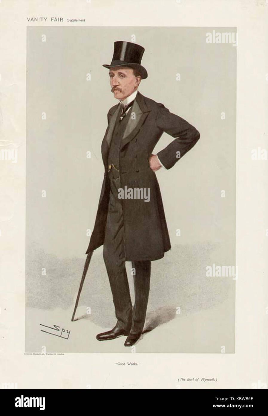 Robert George Windsor Clive, Vanity Fair, 1906 04 05 Stock Photo - Alamy