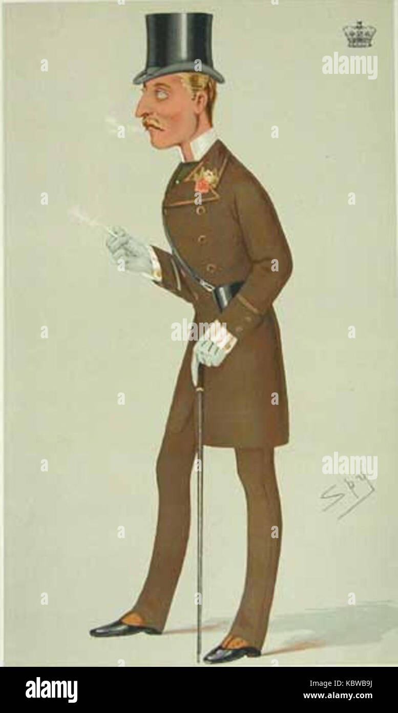 Duke of Connaught Vanity Fair 17 June 1876 Stock Photo - Alamy