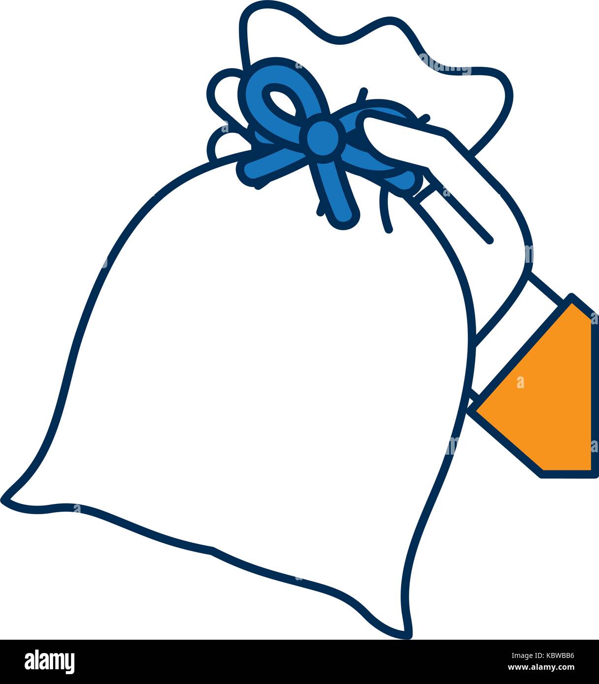 money sack icon over white background vector illustration Stock Vector ...