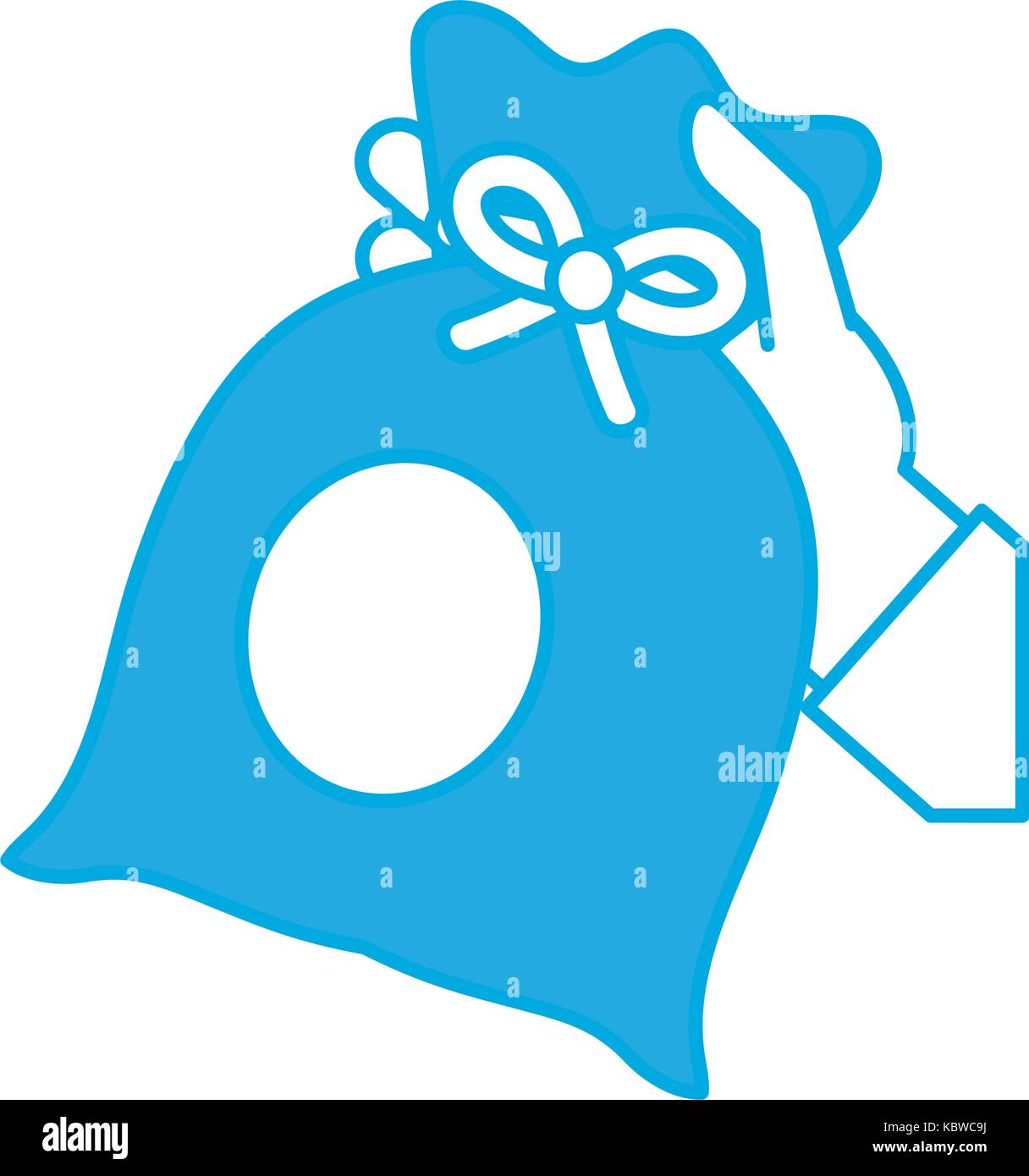 money sack icon over white background vector illustration Stock Vector ...