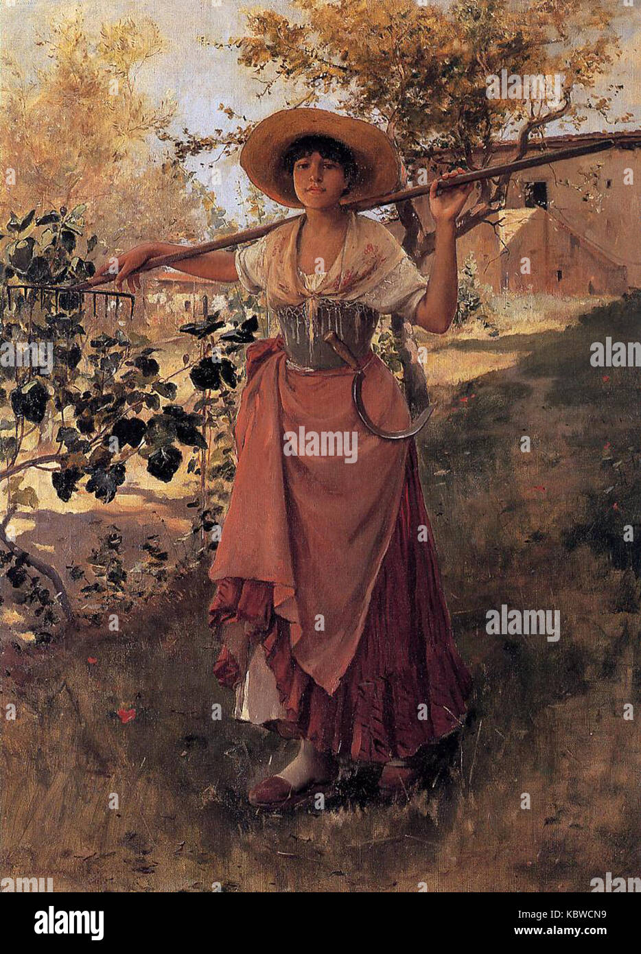 Ancient rake hi-res stock photography and images - Alamy