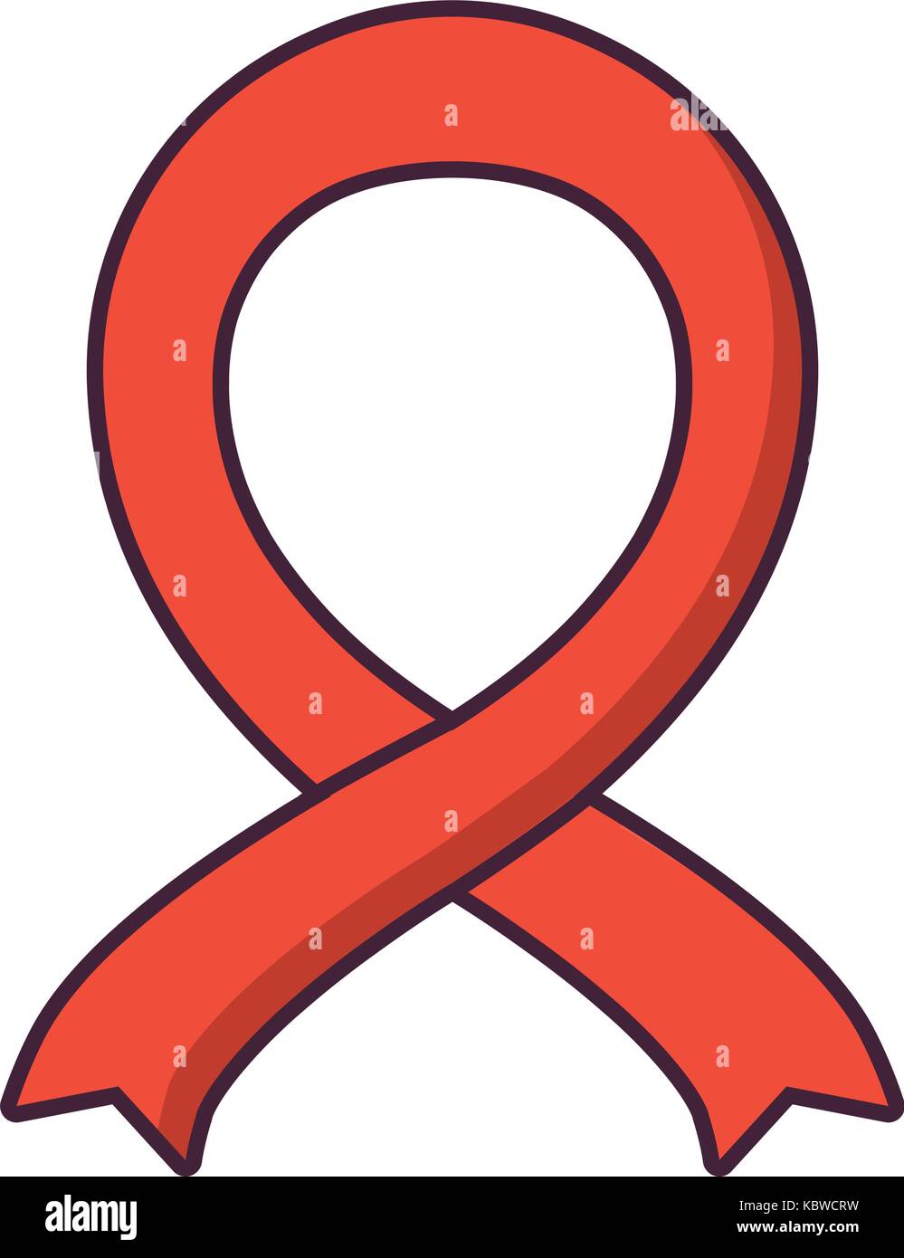 peace ribbon icon over white background vector illustration Stock ...