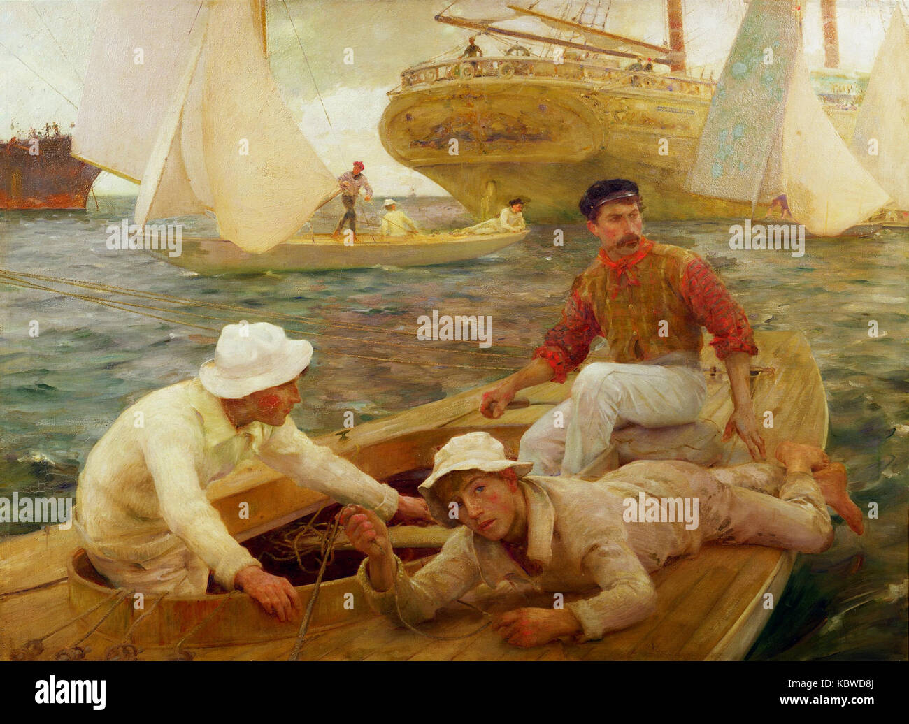 Henry scott tuke photograph hi-res stock photography and images - Alamy