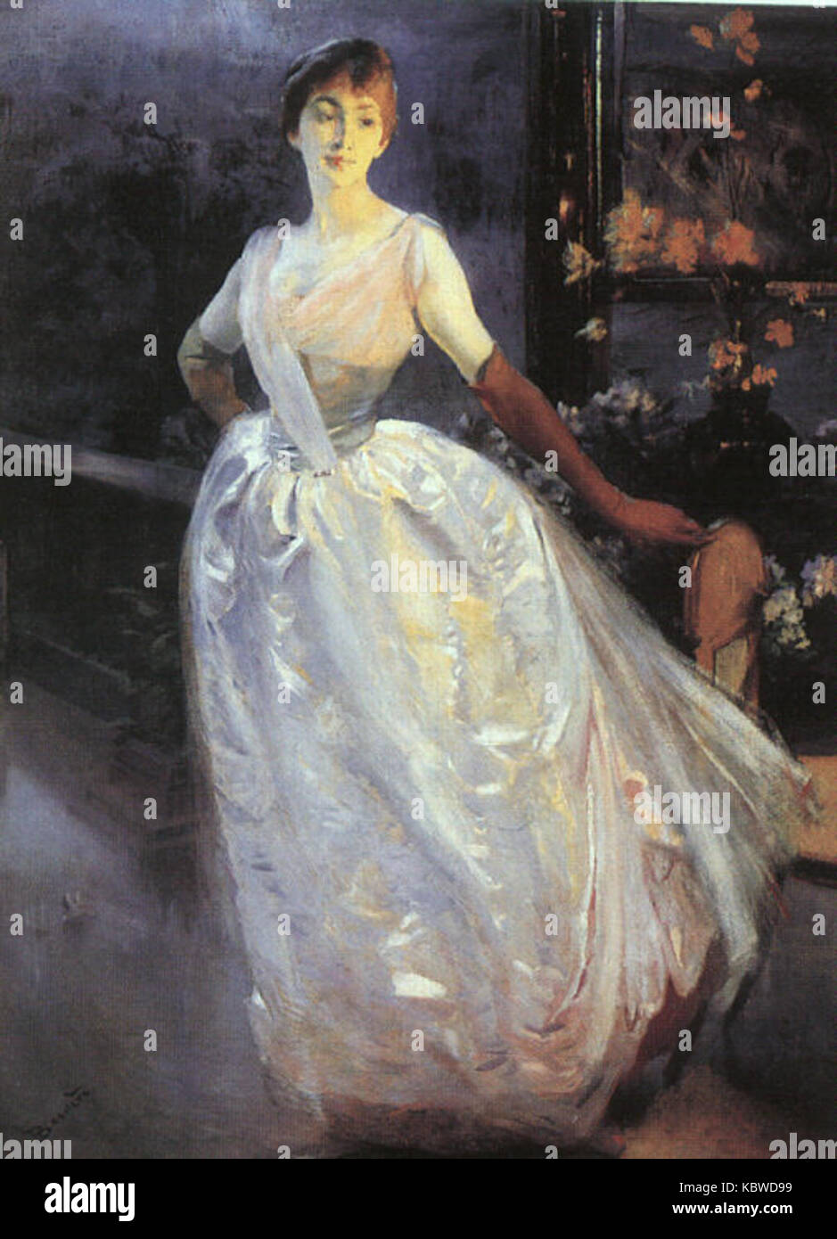 Henriette Jourdain Paul Besnard Stock Photo - Alamy