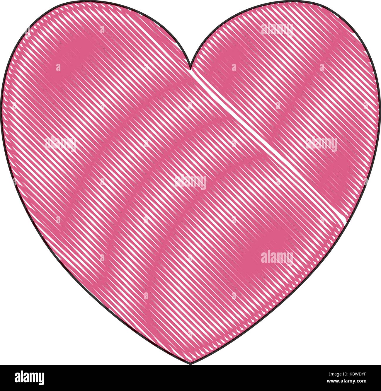 heart icon over white background vector illustration Stock Vector Image & Art - Alamy