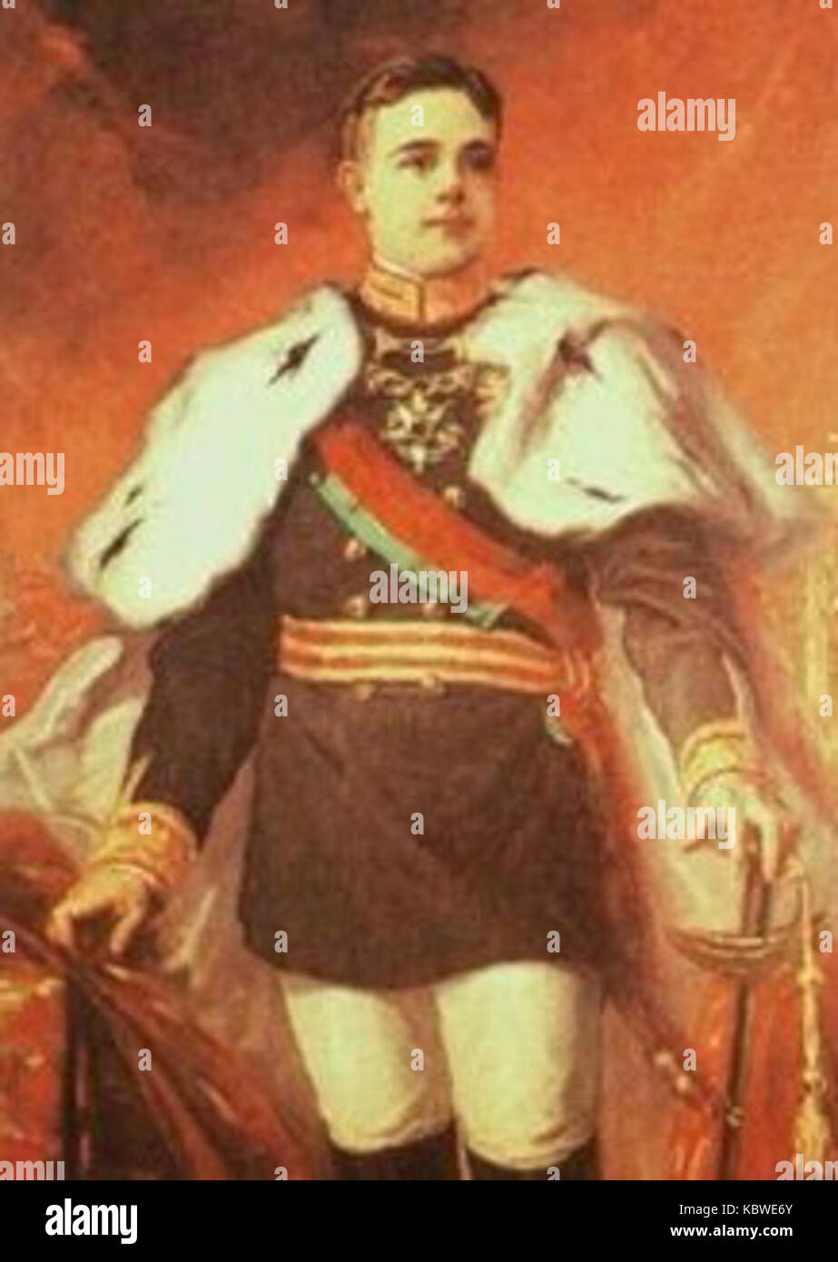 King Manuel ii Stock Photo - Alamy