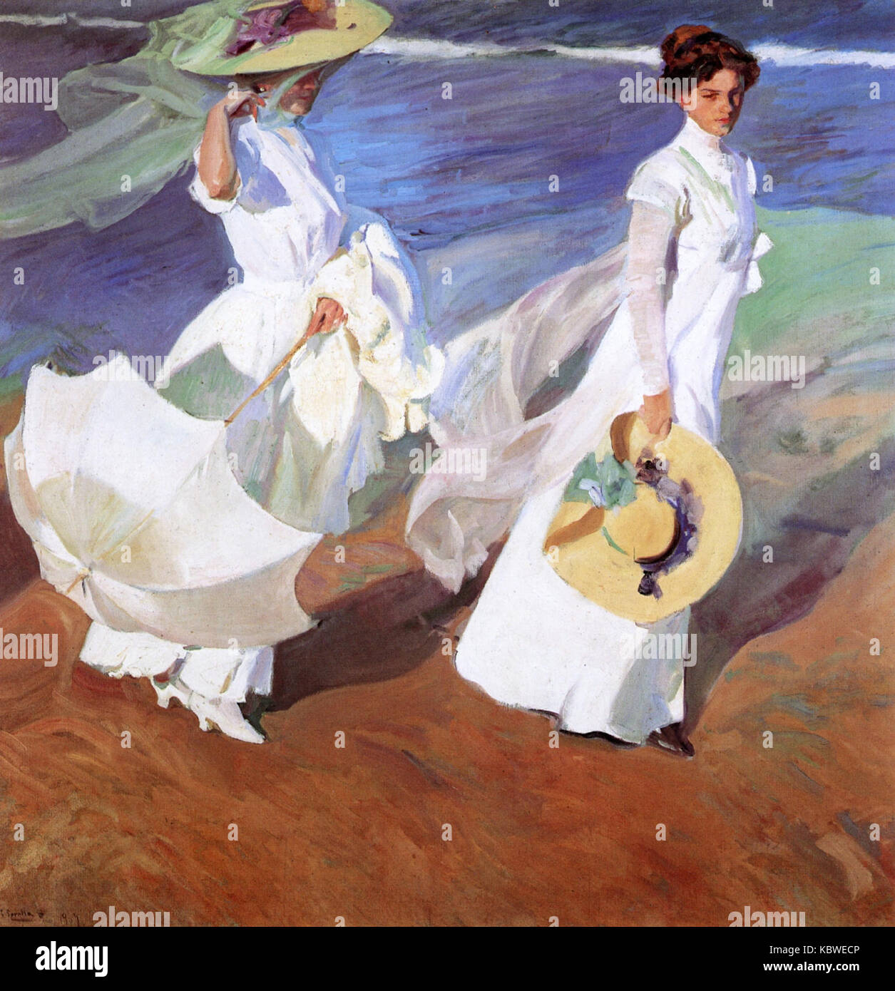 Paseo a orillas del mar sorolla hi-res stock photography and images - Alamy