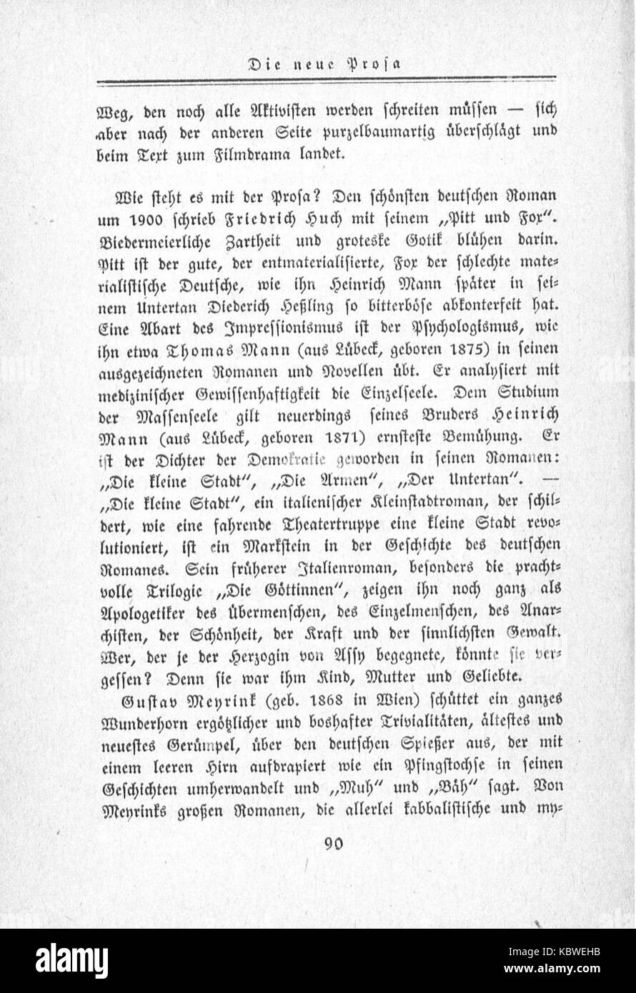 Klabund's 'Deutsche Literaturgeschichte in einer Stunde' (German ...