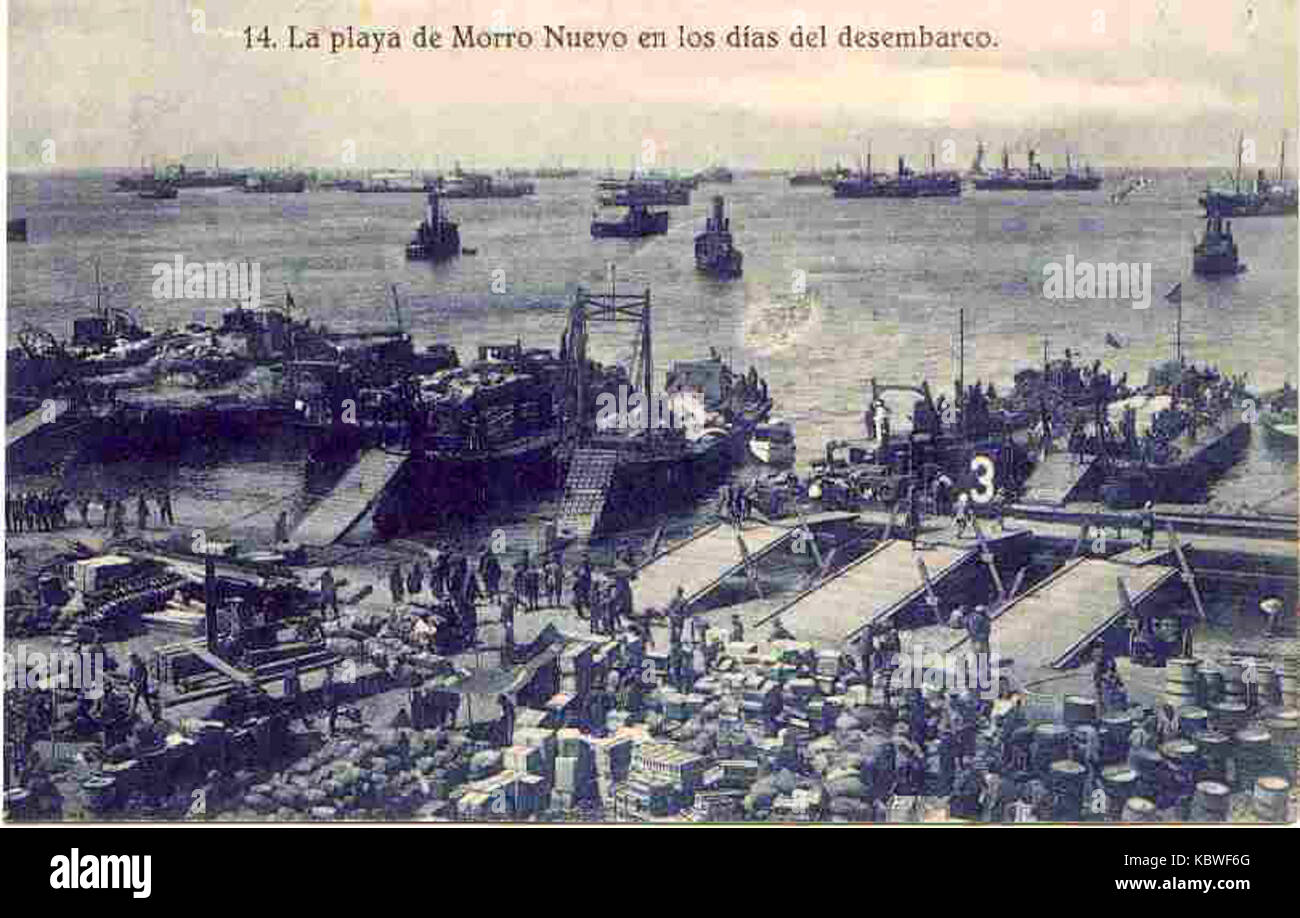 Landing of Alhucemas Stock Photo - Alamy