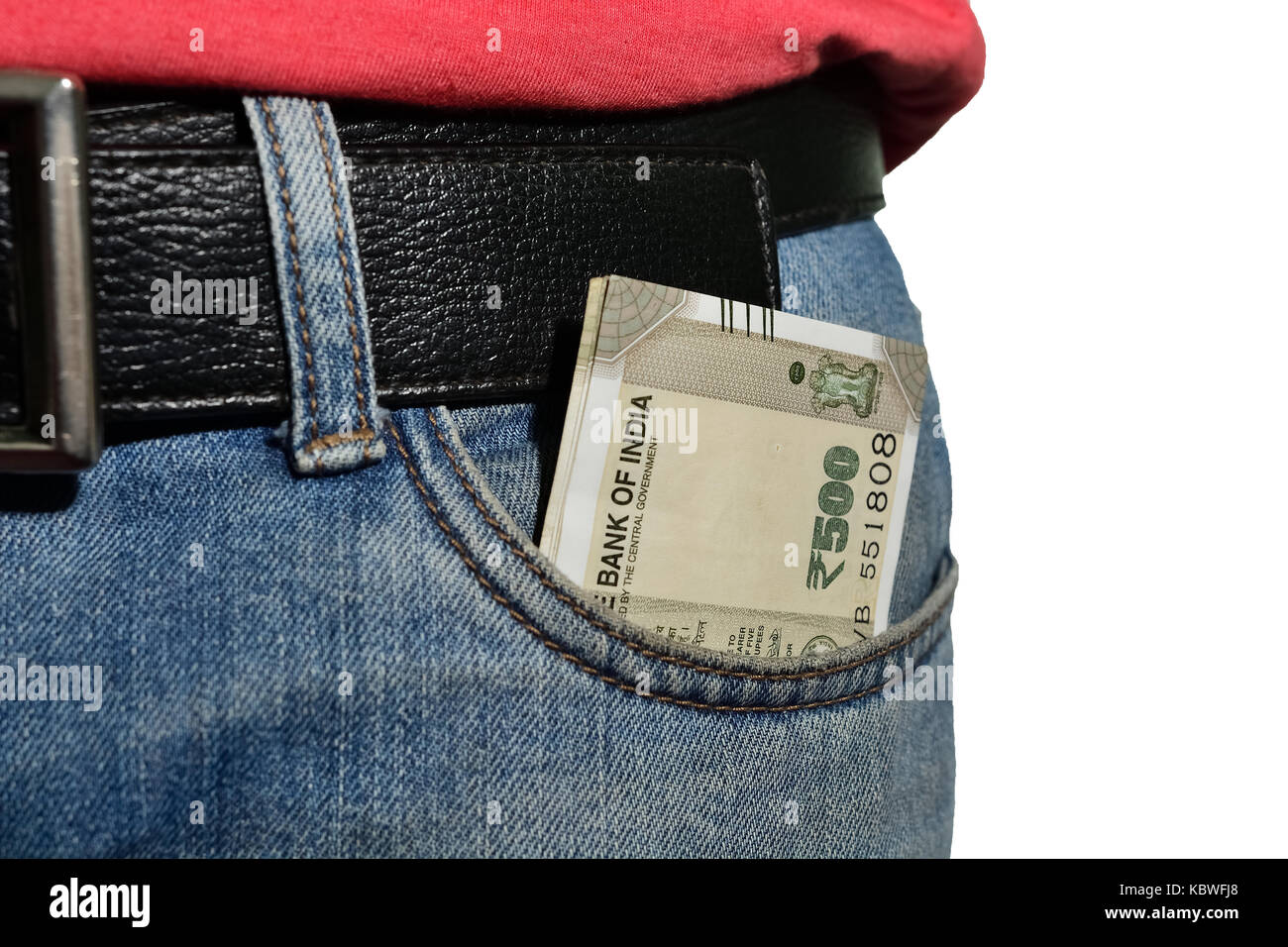 Indian currency pocket hi-res stock photography and images - Alamy