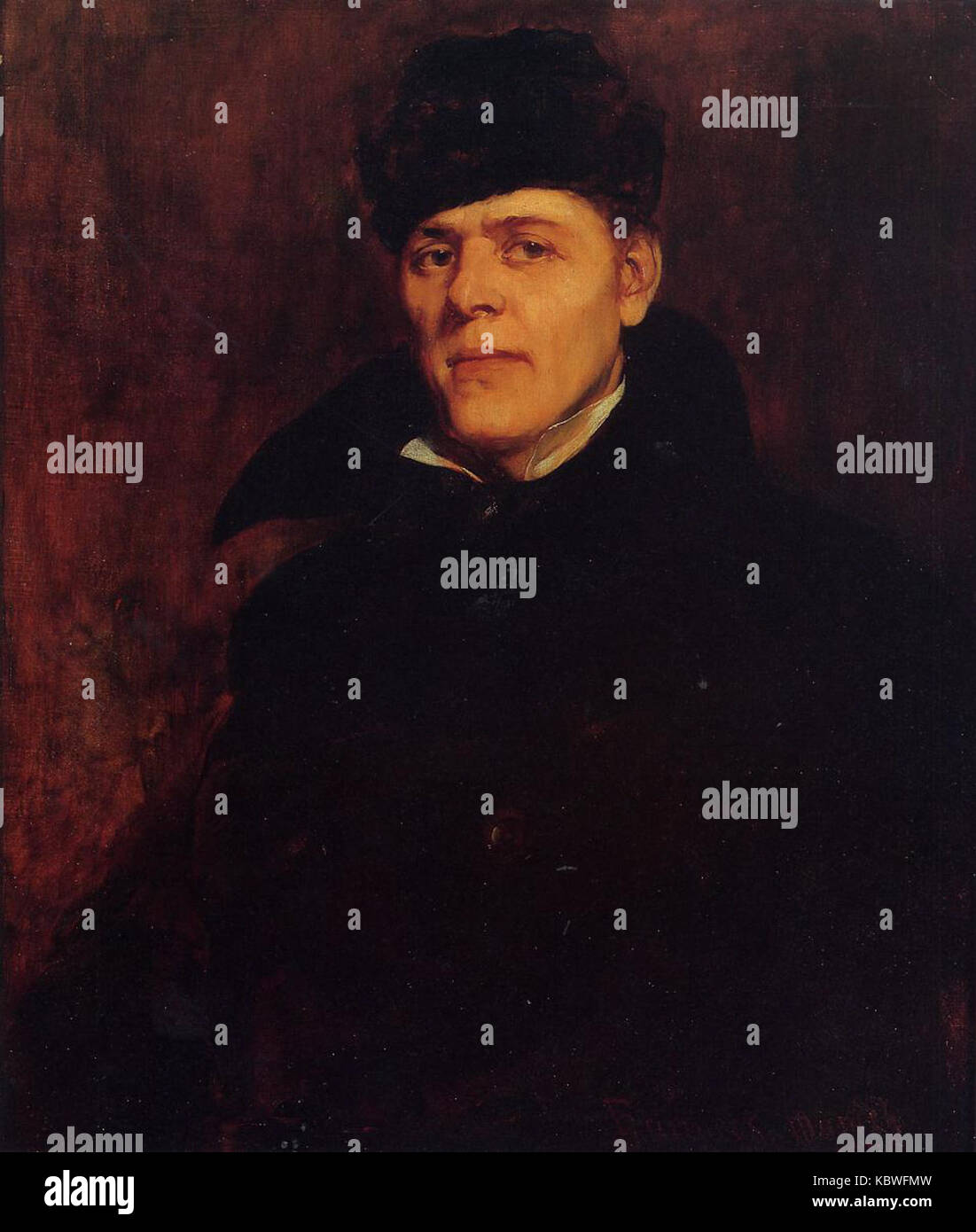 Major Dillard H Clark Frank Duveneck Stock Photo - Alamy