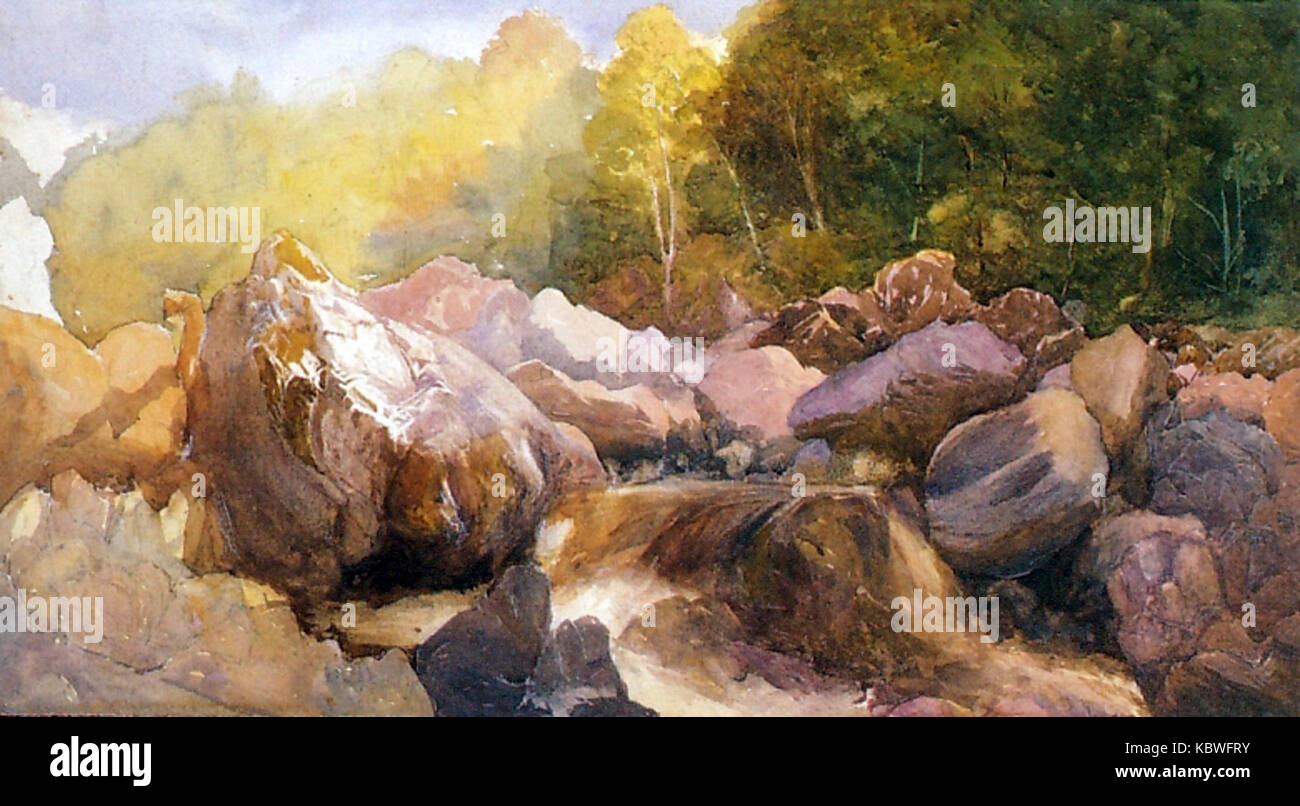 Mansel Lewis Rocky Creek Stock Photo - Alamy