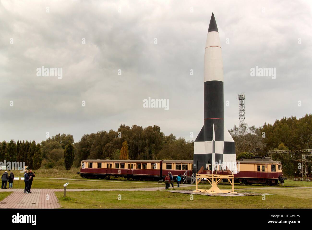 PEENEMUENDE, GERMANY - September 21, 2017: Territory of the Army ...