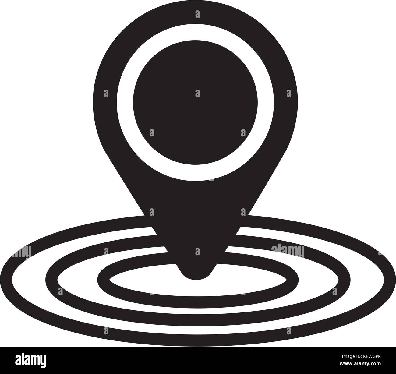 pin map gps location sign navigation Stock Vector Image & Art - Alamy