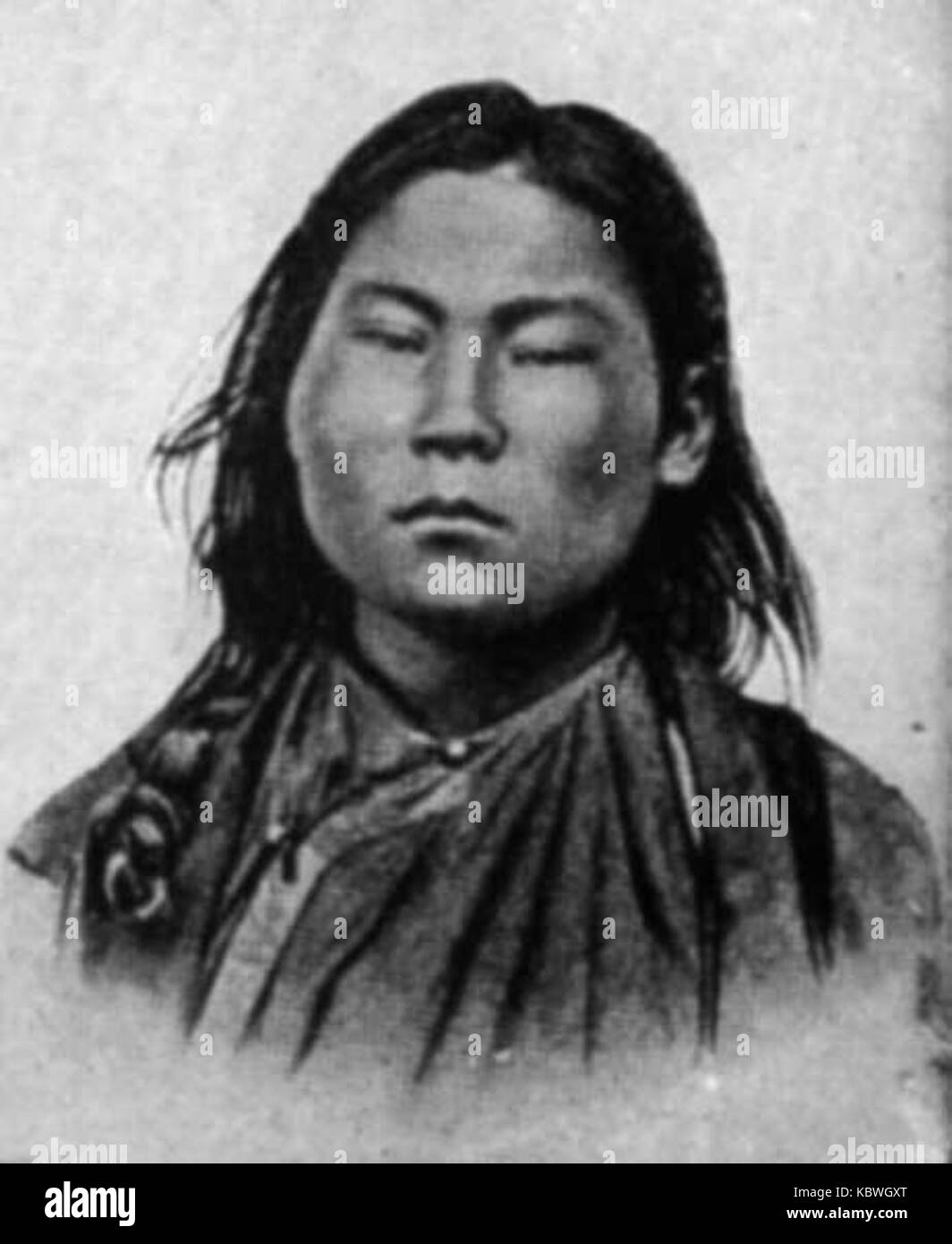 NSRW Asiatic Types Giljak Woman Stock Photo - Alamy