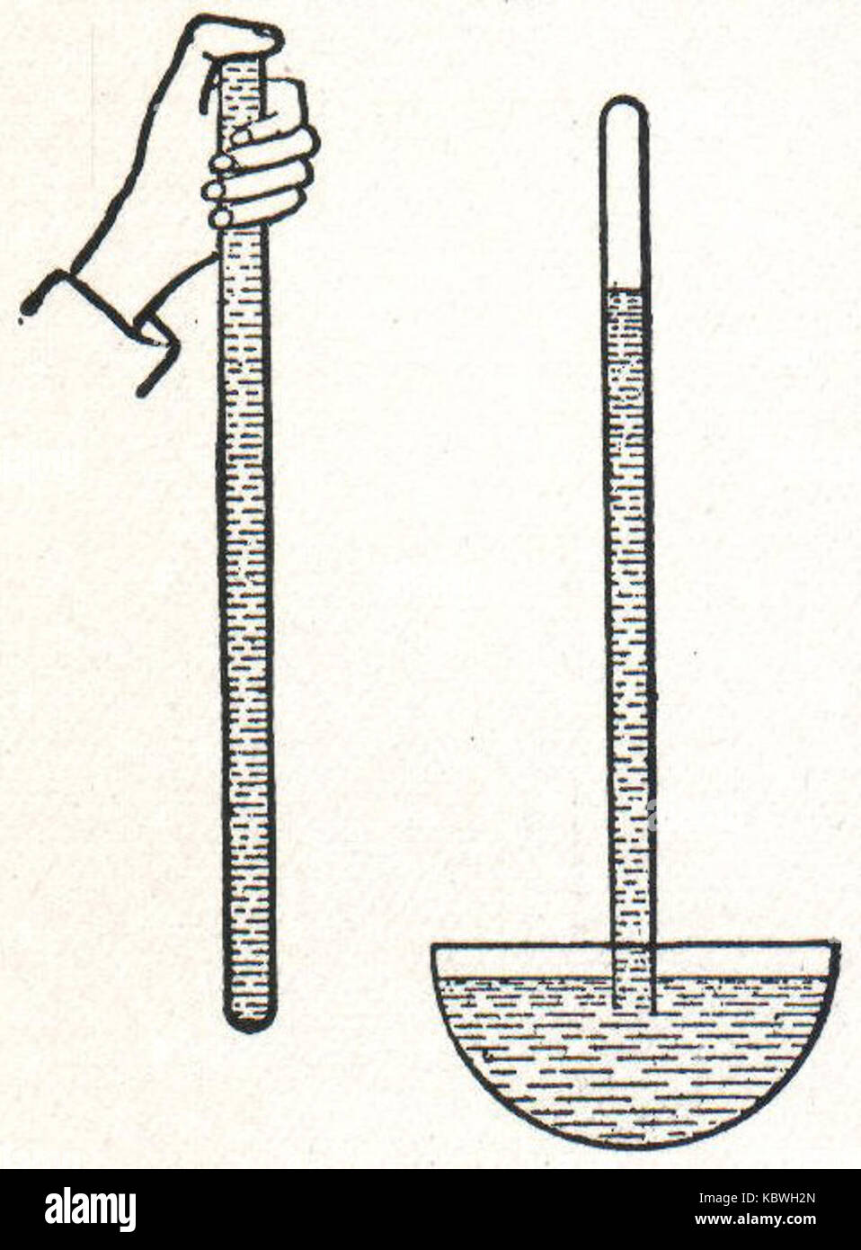 NSRW Torricelli's experiment Stock Photo - Alamy