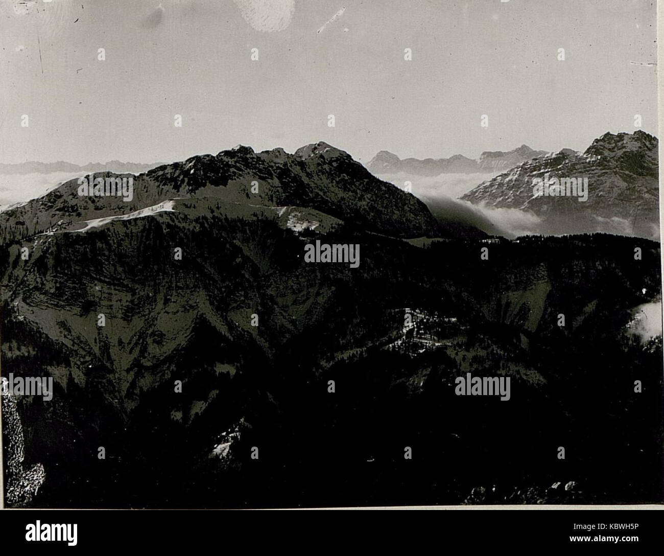 Orientierungspanorama vom Wischberg aus am 26. I. 1916. III. Teilbild ...