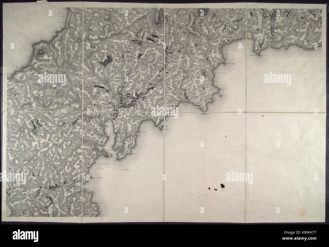 Ordnance survey map old series 1 hi-res stock photography and images ...