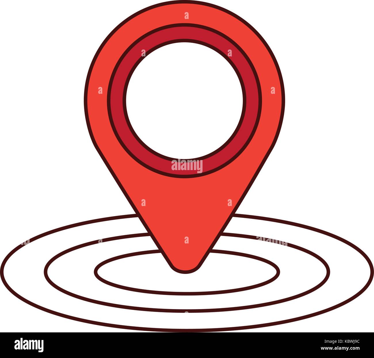 pin map gps location sign navigation Stock Vector Image & Art - Alamy