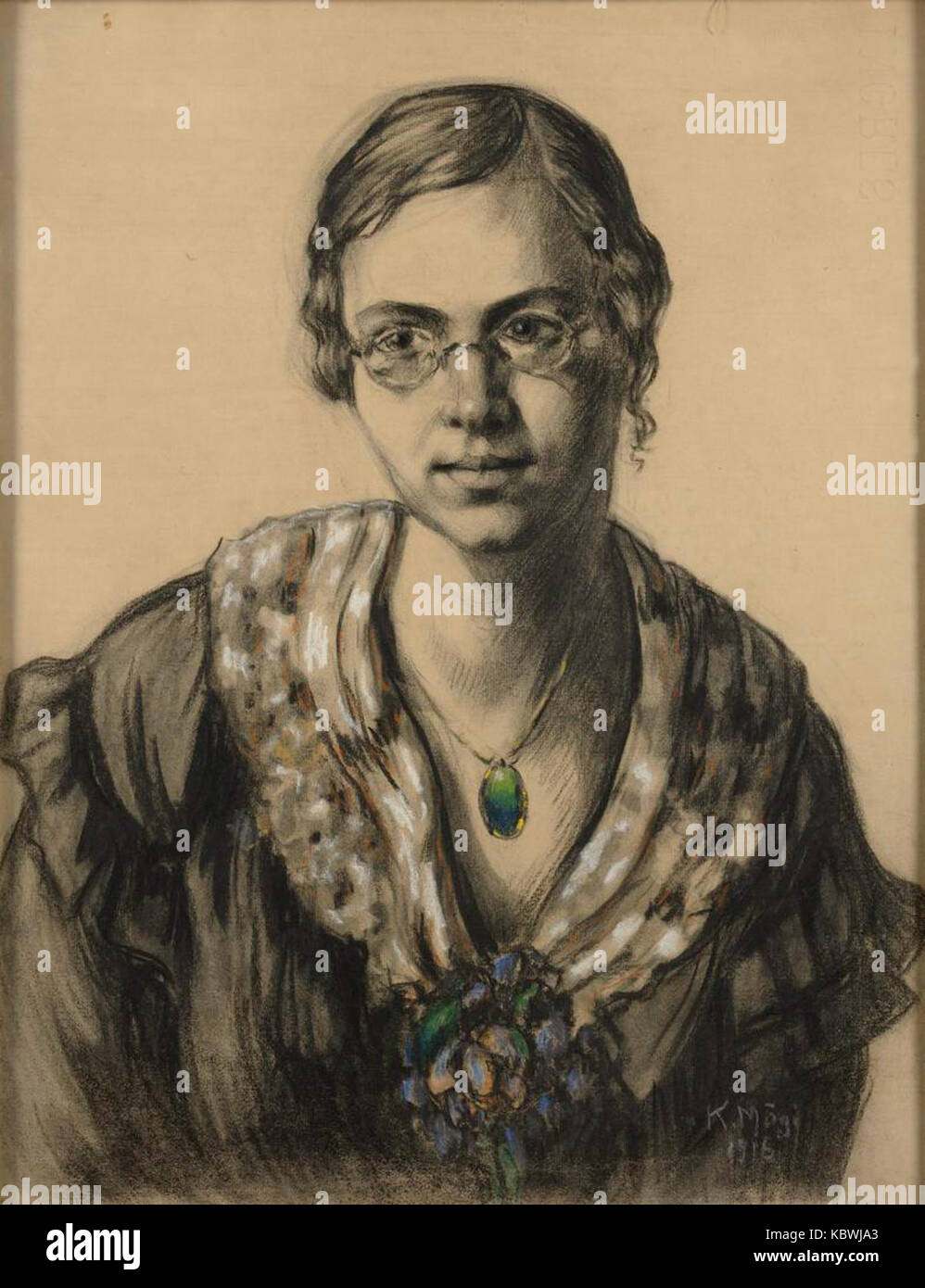 Portrait of Marie Reisik Stock Photo - Alamy