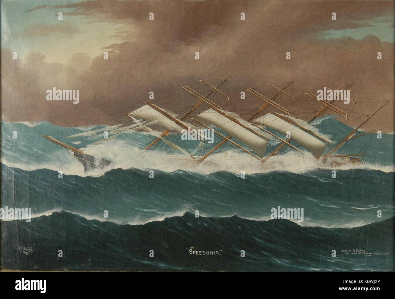 Reginald Arthur Borstel Speedonia Stock Photo - Alamy