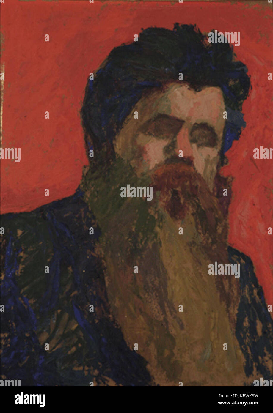 Sigismund Righini Selbstbildnis 1913 Stock Photo - Alamy