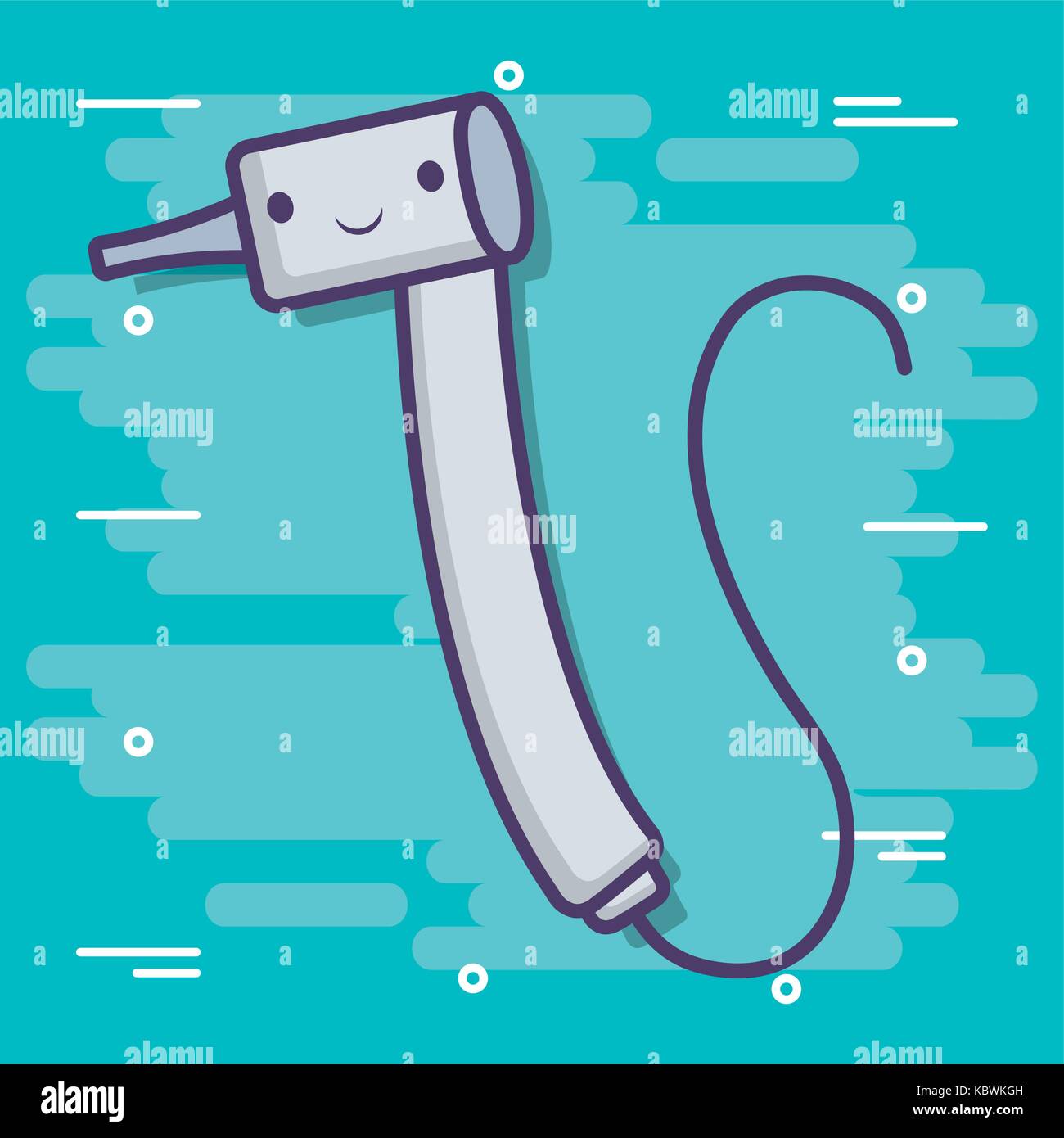 Handpiece vector vectors hi-res stock photography and images - Alamy