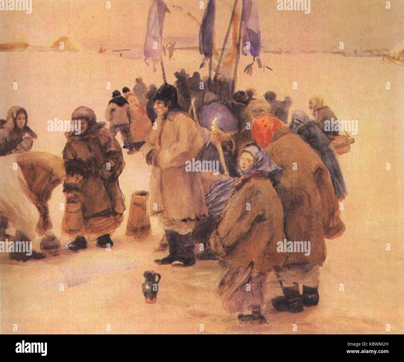 Teodor Axentowicz Swieto Jordanu 1 Stock Photo - Alamy