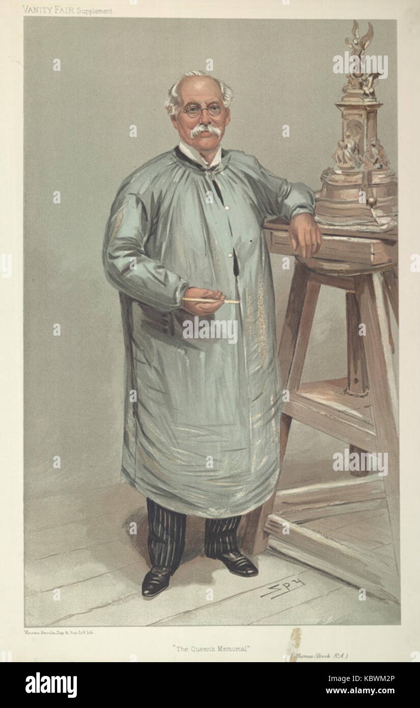 Thomas Brock, Vanity Fair, 1905 09 21 Stock Photo - Alamy