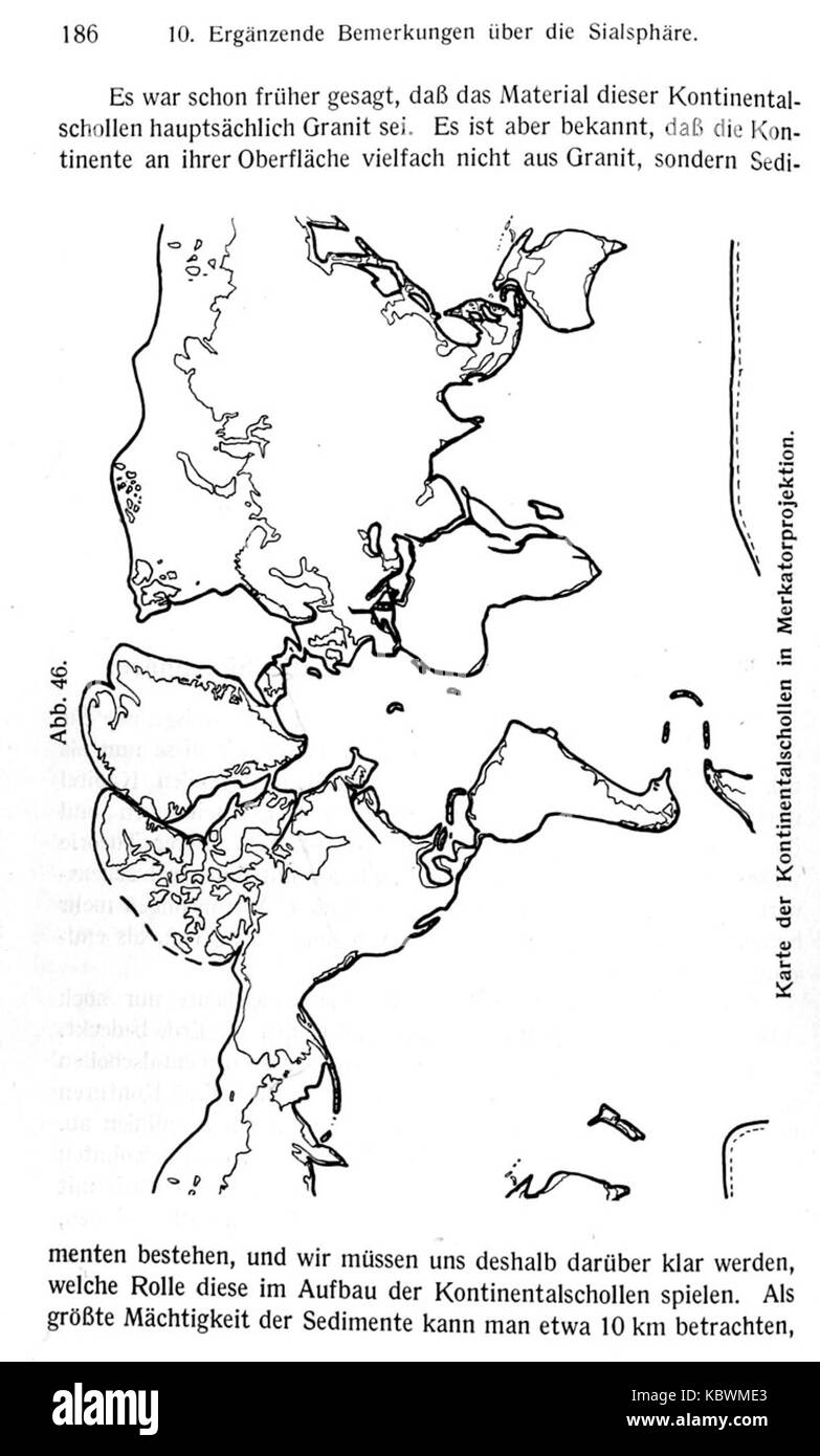 Alfred wegener illustration hi-res stock photography and images - Alamy