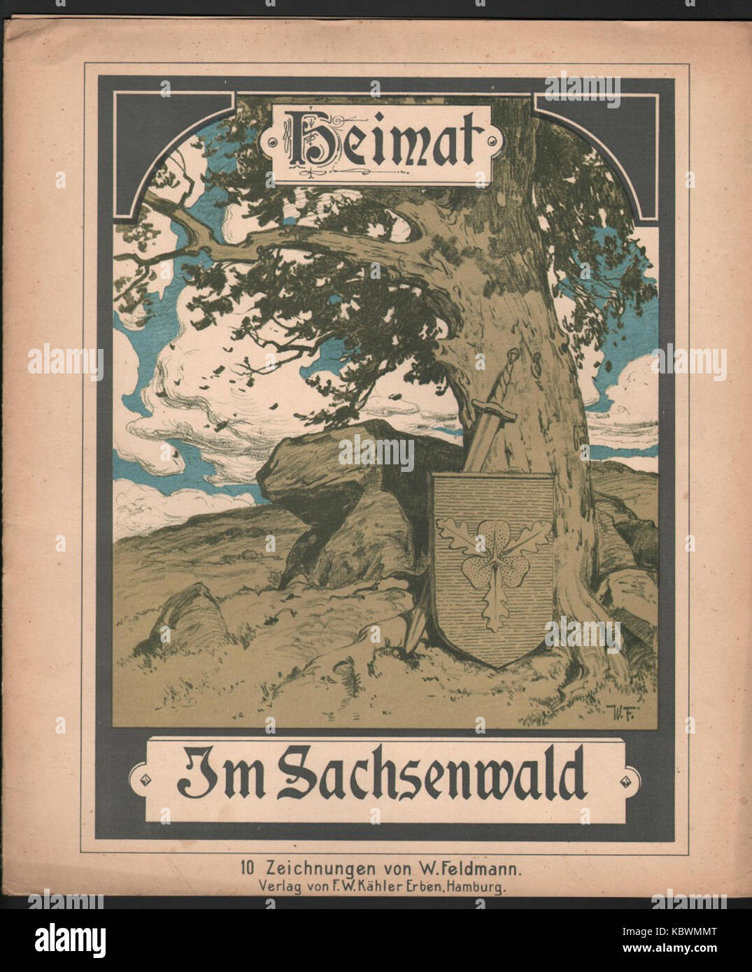 Wilhelm Feldmann Im Sachsenwald00 Stock Photo - Alamy
