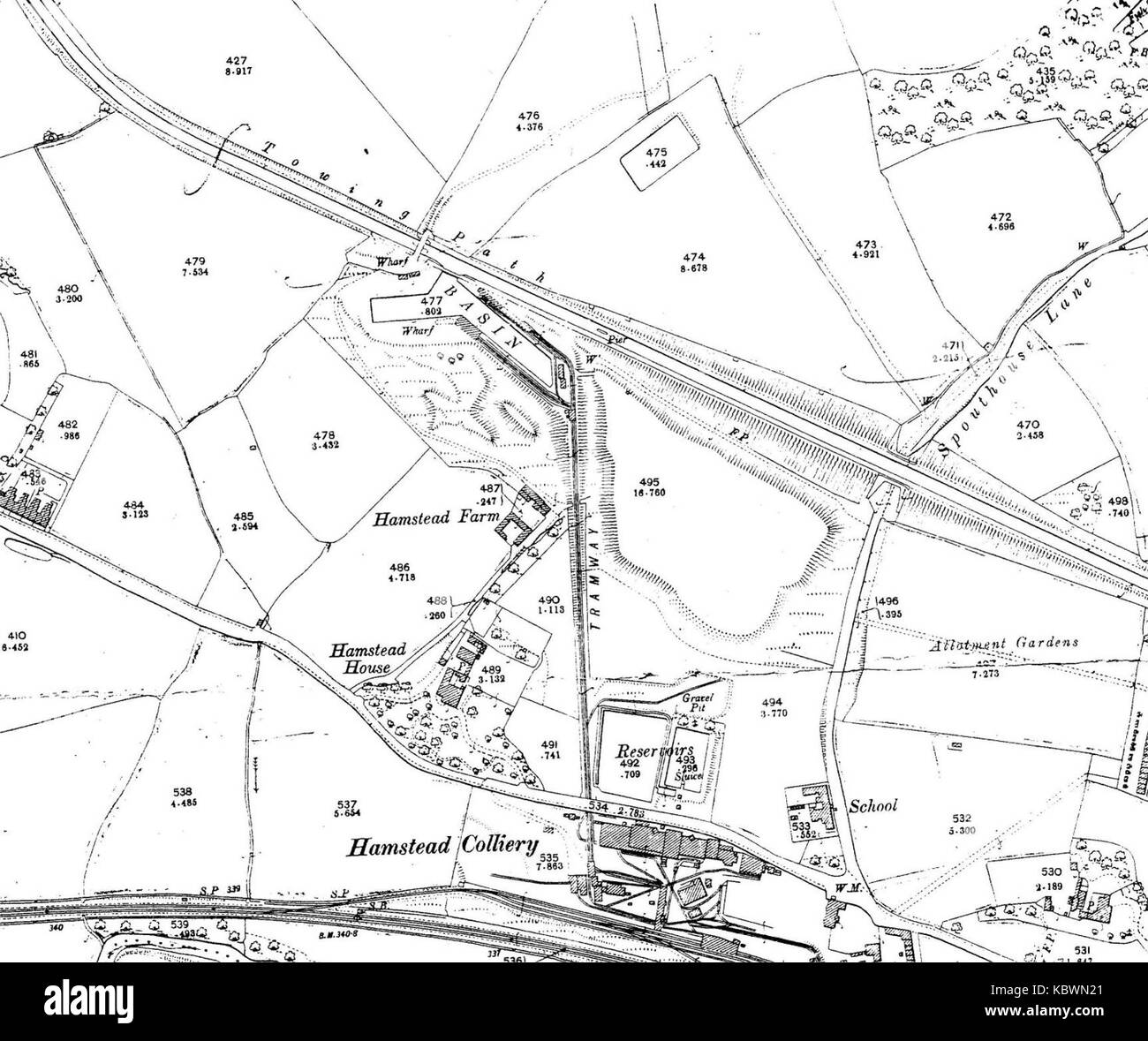 Hamstead Colliery 50pc Stock Photo - Alamy