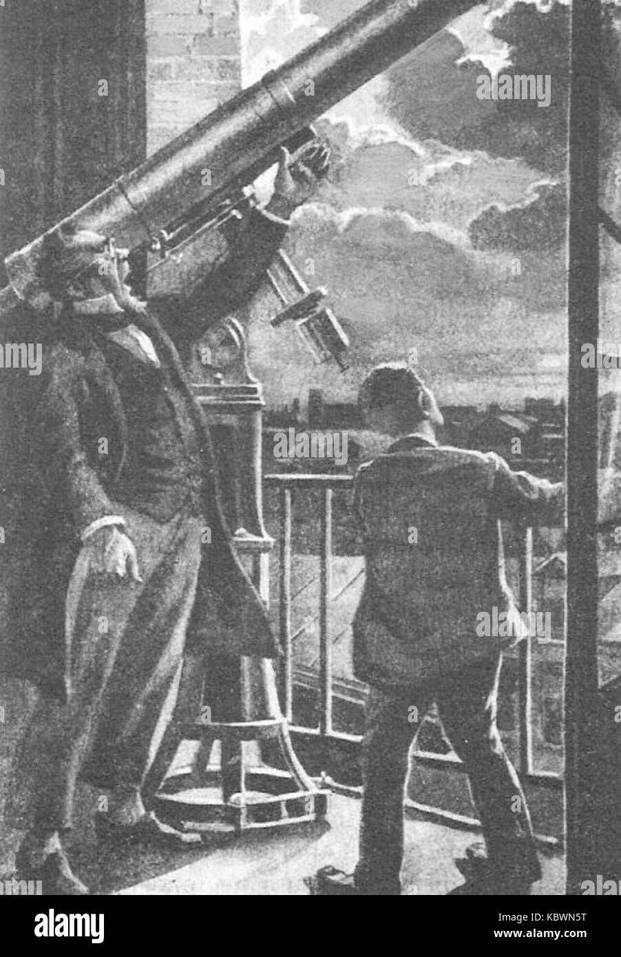 'The Chase of the Golden Meteor' by George Roux 07 Stock Photo - Alamy