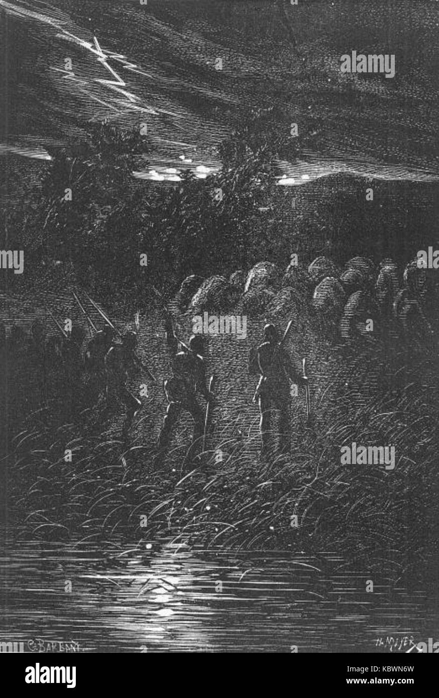 'Dick Sand, A Captain at Fifteen' by Henri Meyer 061 Stock Photo - Alamy