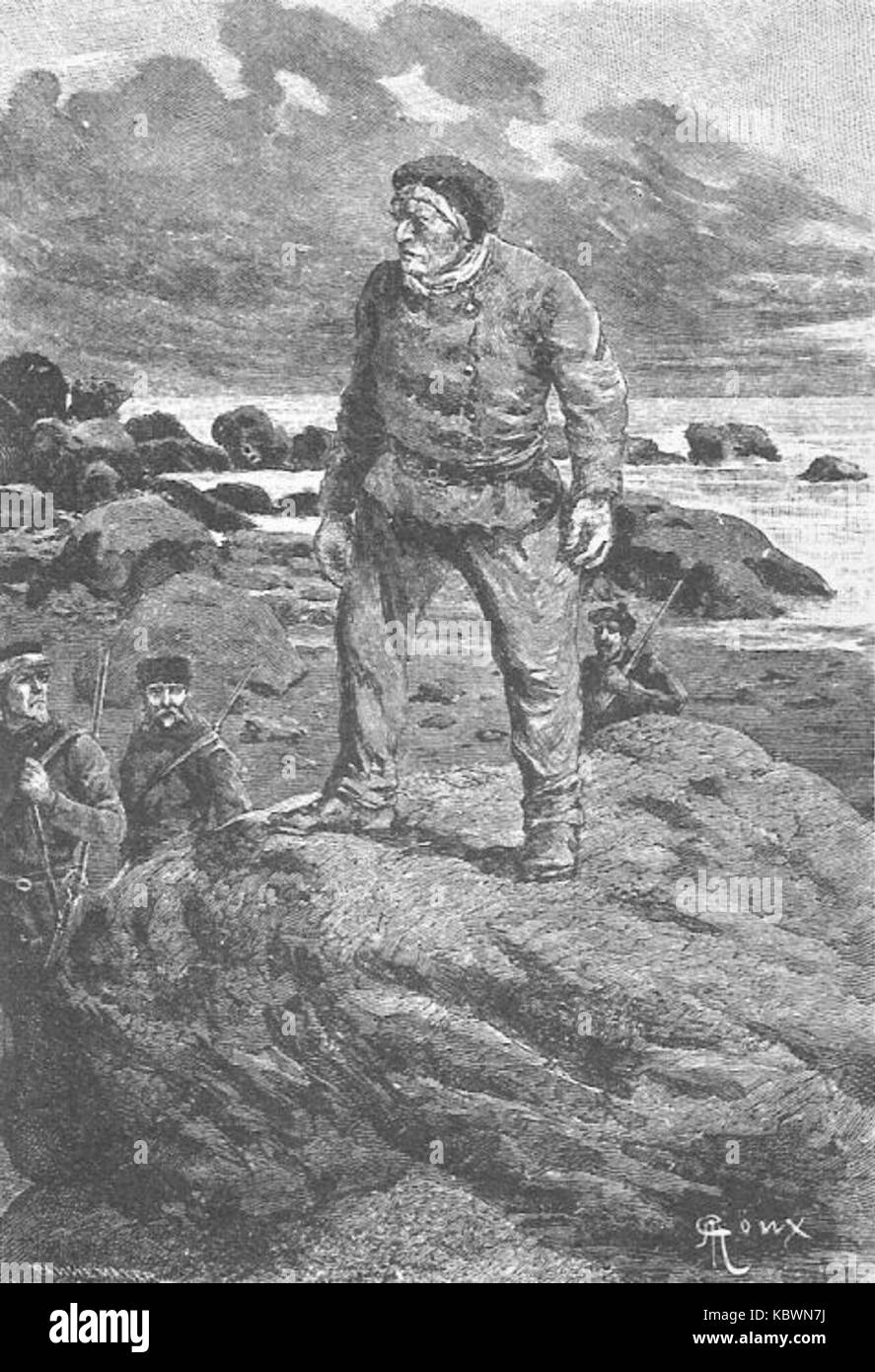 'The Sphinx of the Ice Fields' by George Roux 35 Stock Photo - Alamy