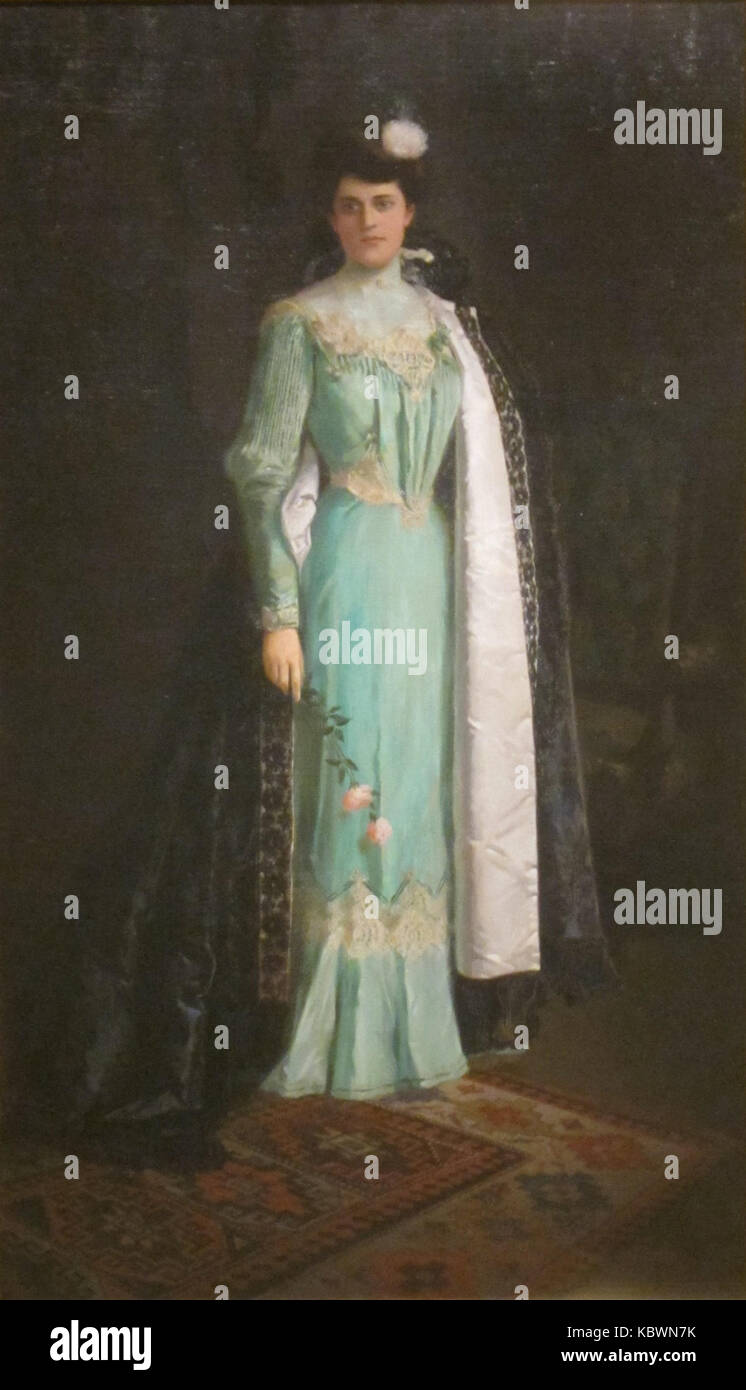 'Alice Clyde Nicols' by Audley Dean Nicols, 1902 Stock Photo - Alamy