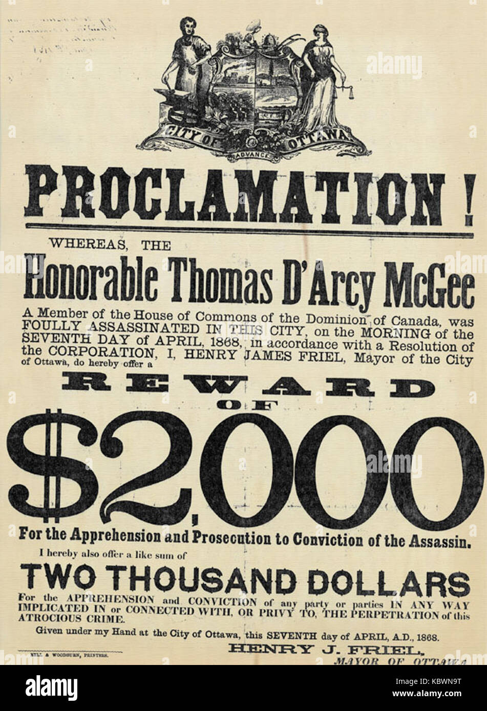 Wanted poster 19th century hi-res stock photography and images - Alamy