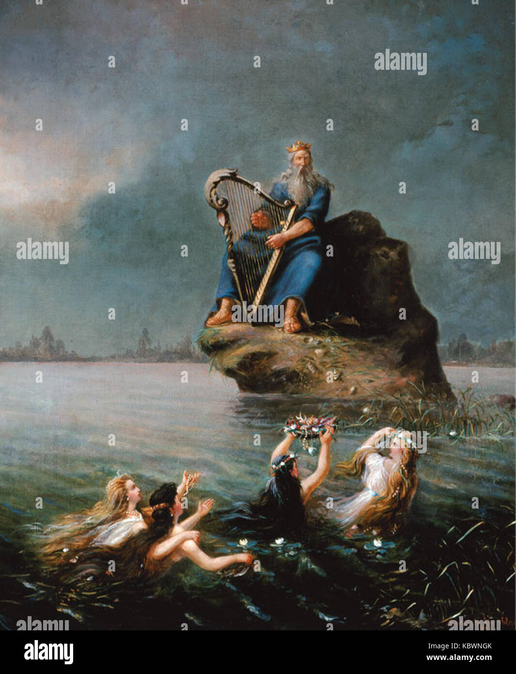 The piece 'Vainamoisen soitto' by Akerblom is a musical composition ...