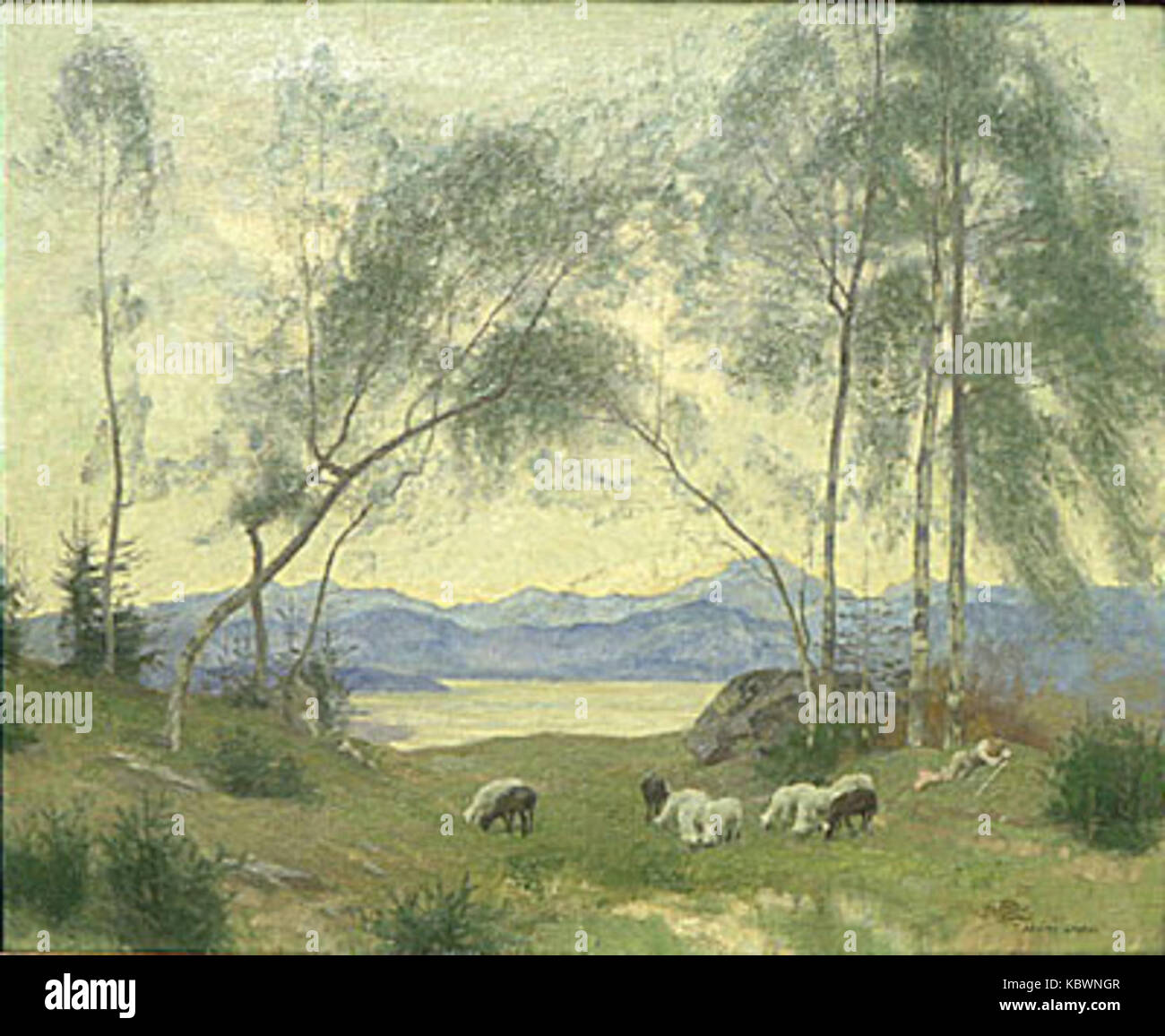 Adrian stokes’ painting hi-res stock photography and images - Alamy