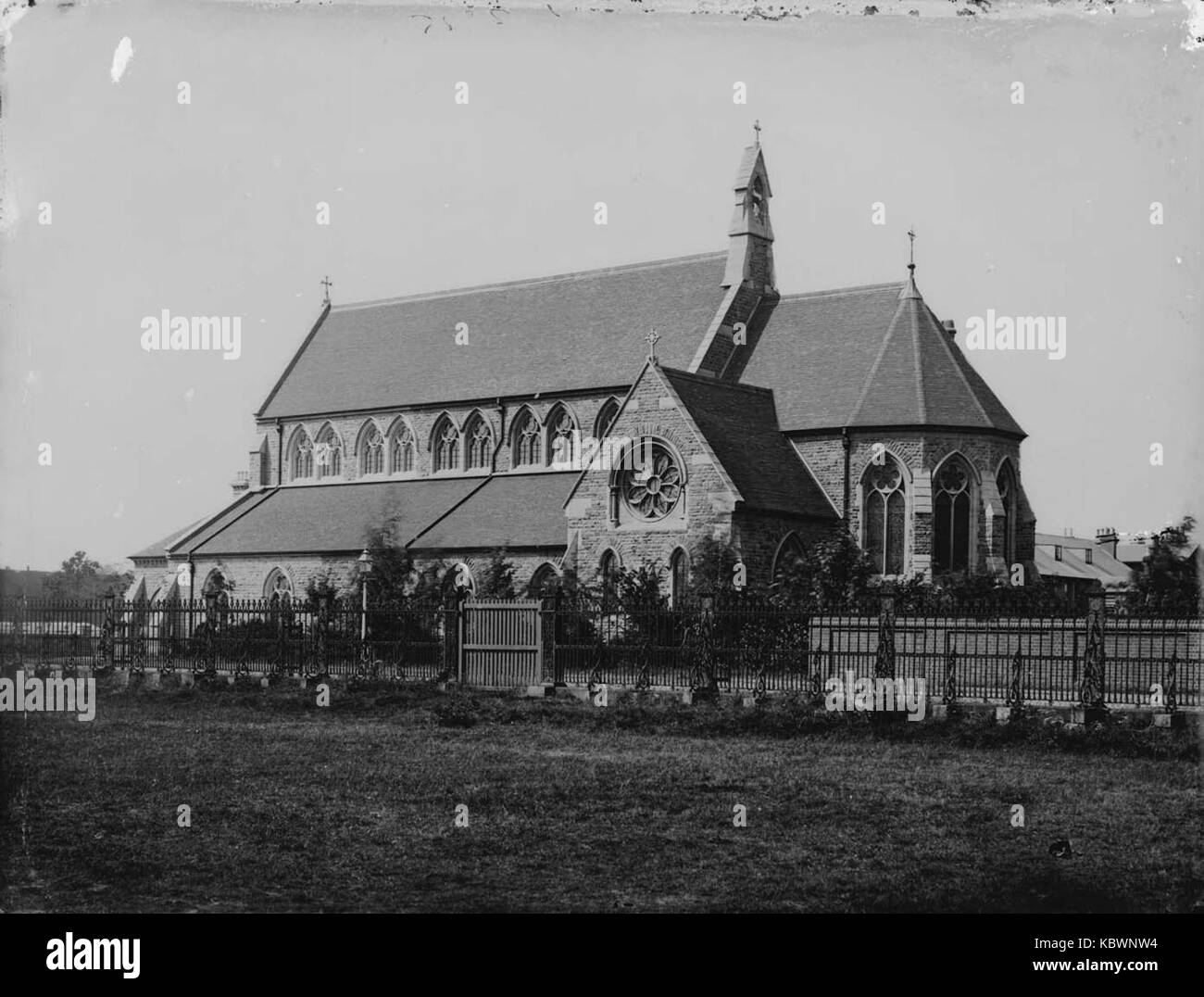 All Saints' Church, Reading, c. 1875 Stock Photo - Alamy