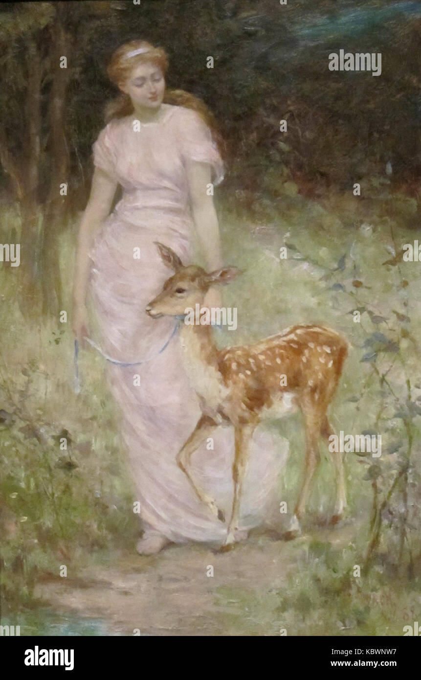 'A Willing Captive' by Frederick Stuart Church, Dayton Art Institute ...