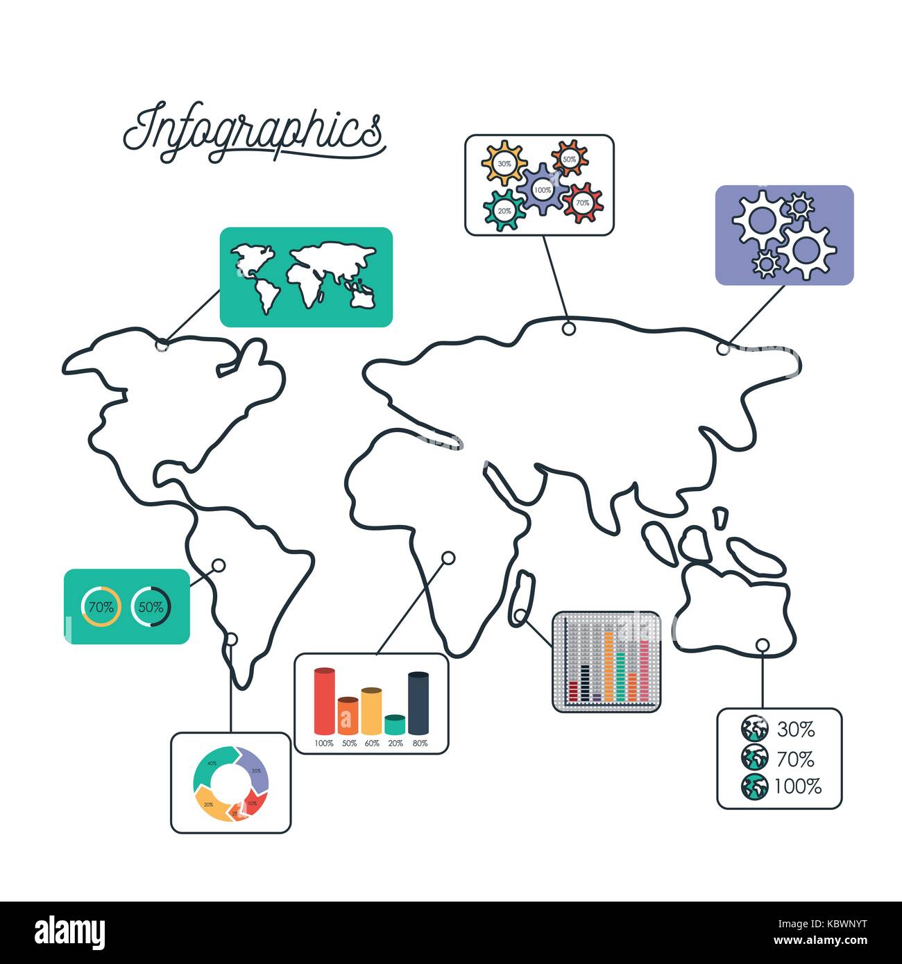 infographics and statistics in the world Stock Vector Image & Art - Alamy