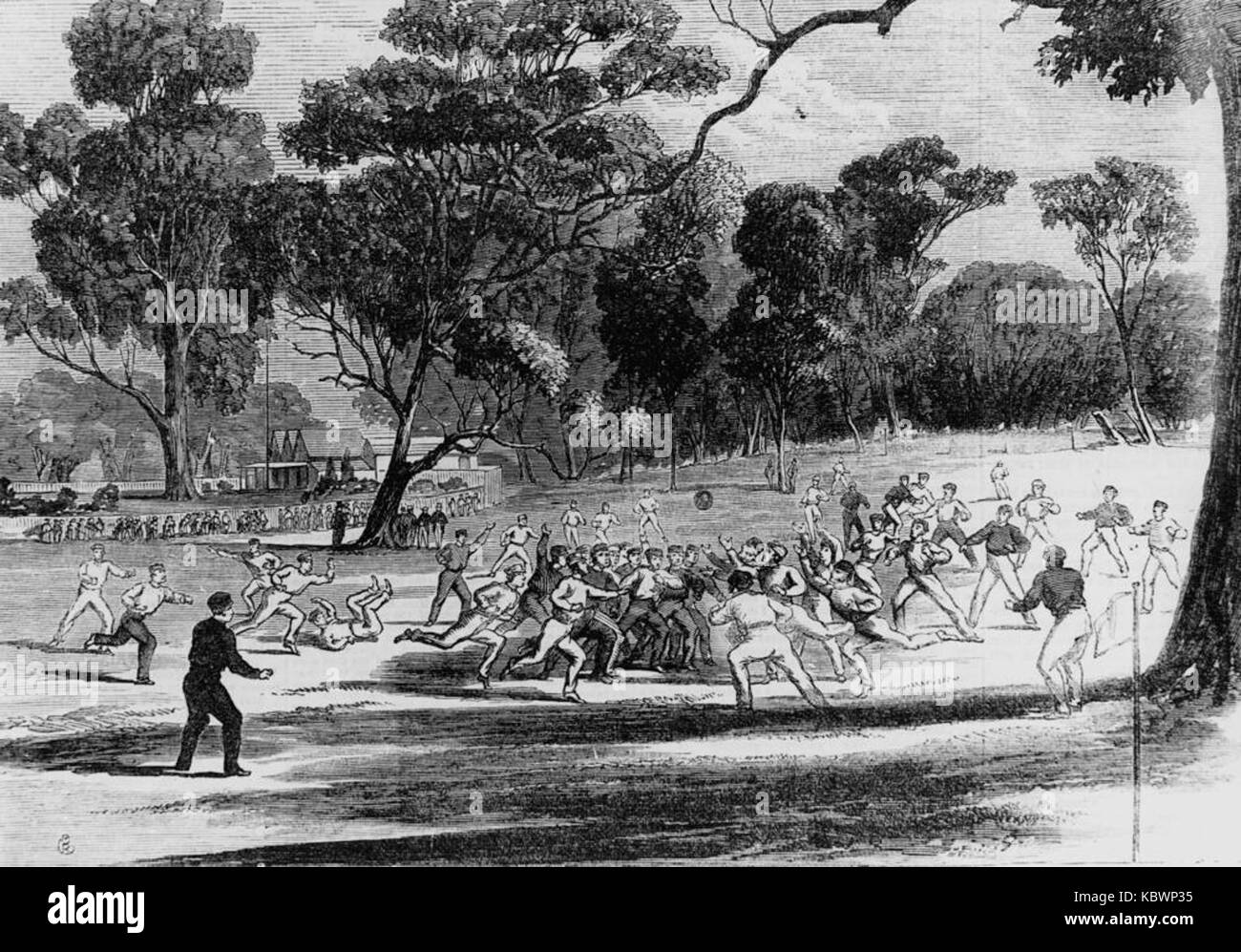 Victorian football era hi-res stock photography and images - Alamy