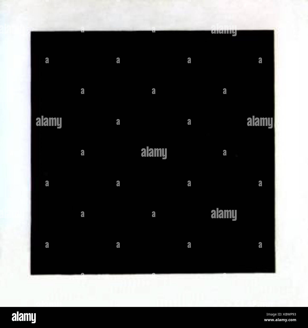 Malevich Black Square X Ray