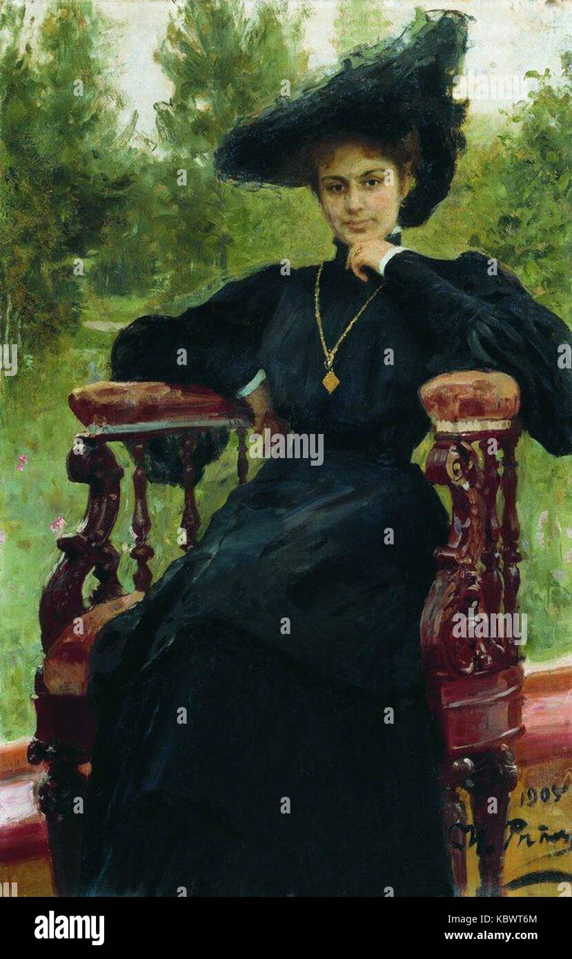 Andreyeva by Repin Stock Photo - Alamy