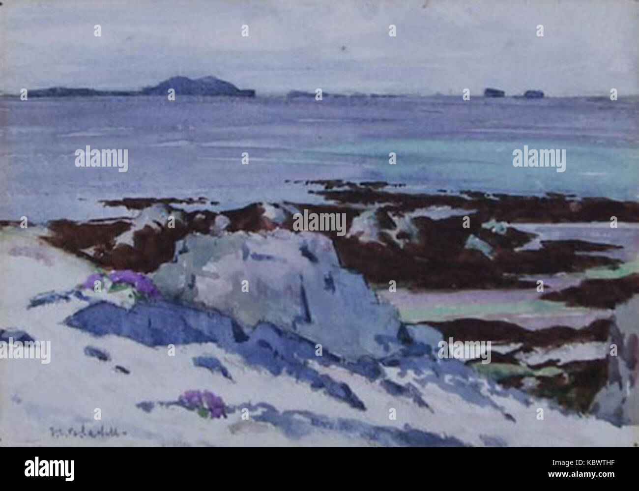 Cadell Iona looking North Stock Photo - Alamy